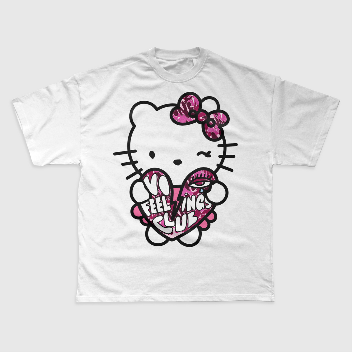 HELLO KITTY GRAPHIC TEE – NoFeelingsClub